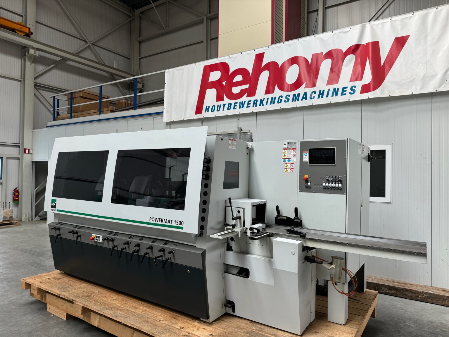 Weinig Powermat 1500 grooved guide table | Rehomy - specialist in ...